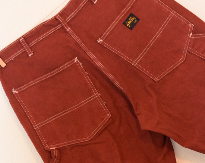 Old School Stan Ray Rust Colored High Waist Made in USA Cropped ...