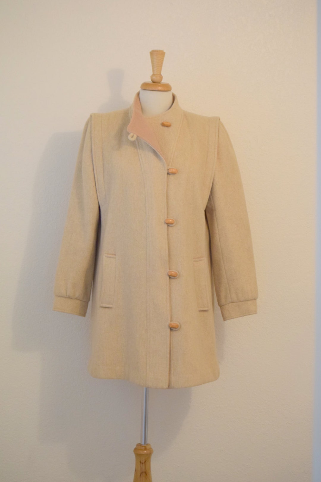 Wool Camel Hair Style Knee Length 'Ms.Freddi' Coat Women's Small to ...