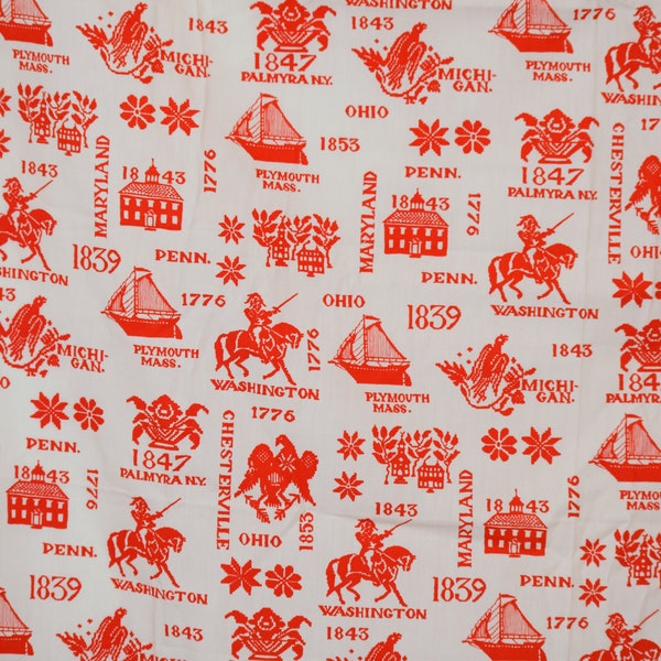 Colonial Fabric - Etsy