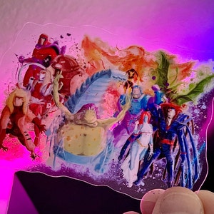 1990's X-men Villains Animated Splatter Art Clear Sticker - Etsy
