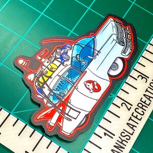 Ghostbusters Ecto-1 / Pearlescent Holographic Sticker - Etsy