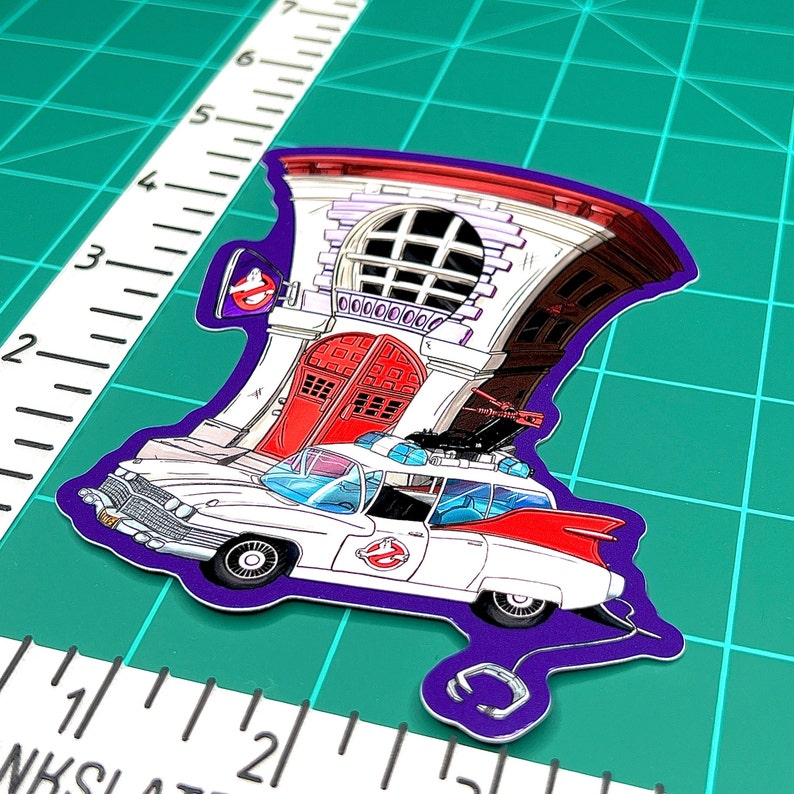 Kenner Real Ghostbusters Ecto-1 / Firehouse Sticker - Etsy