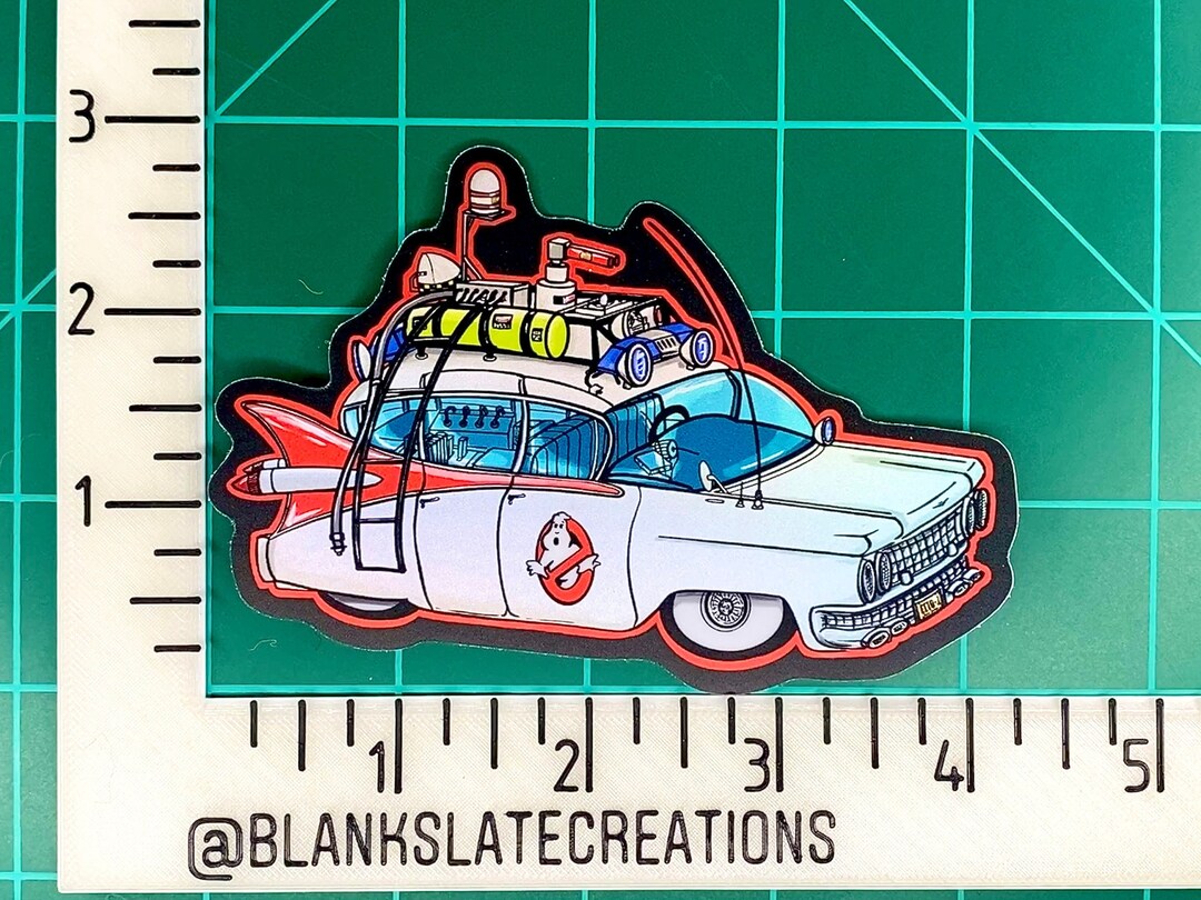 Ghostbusters Ecto-1 / Pearlescent Holographic Sticker - Etsy