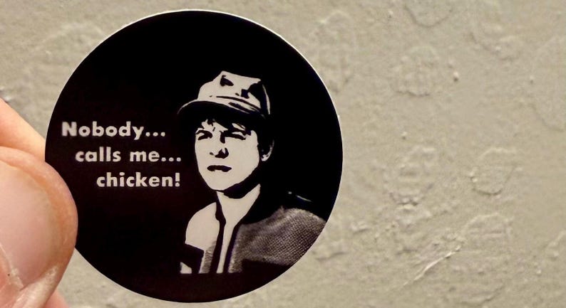 Marty Mcfly Sticker, Nobody Sticker, Back to the Future, Classic Movies ...