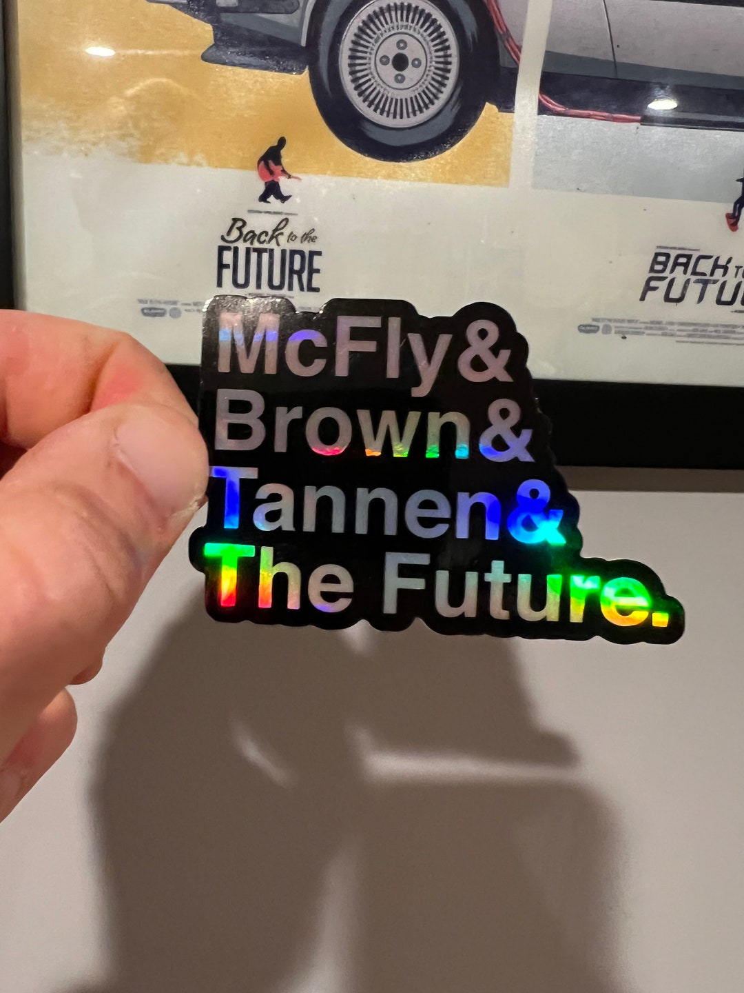 Back to the Future Sticker, Back to the Future Sticker, 80's Sci-fi ...
