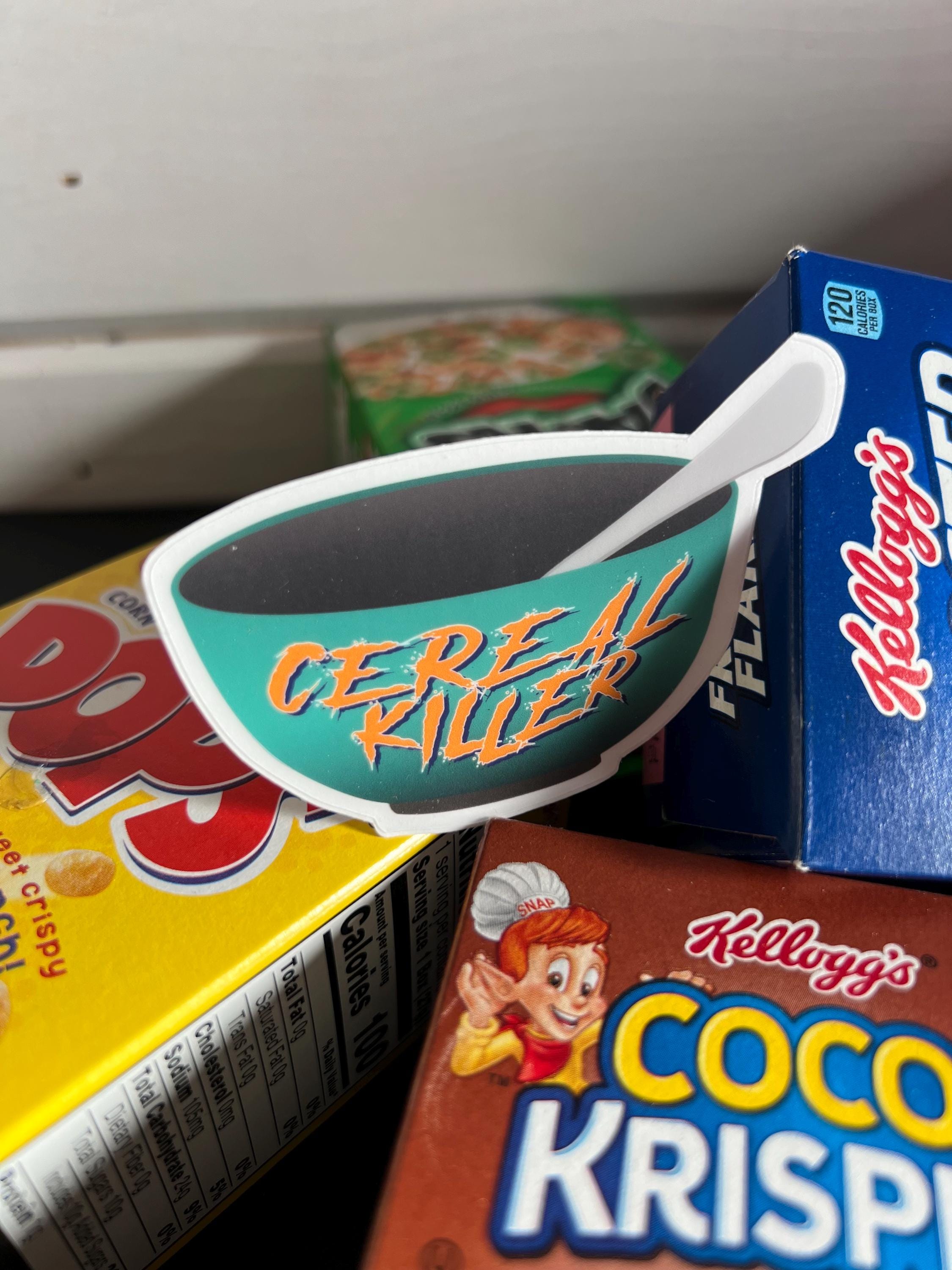 Cereal Sticker, Cereal Killer Sticker, Back to the 1980s, Classic ...