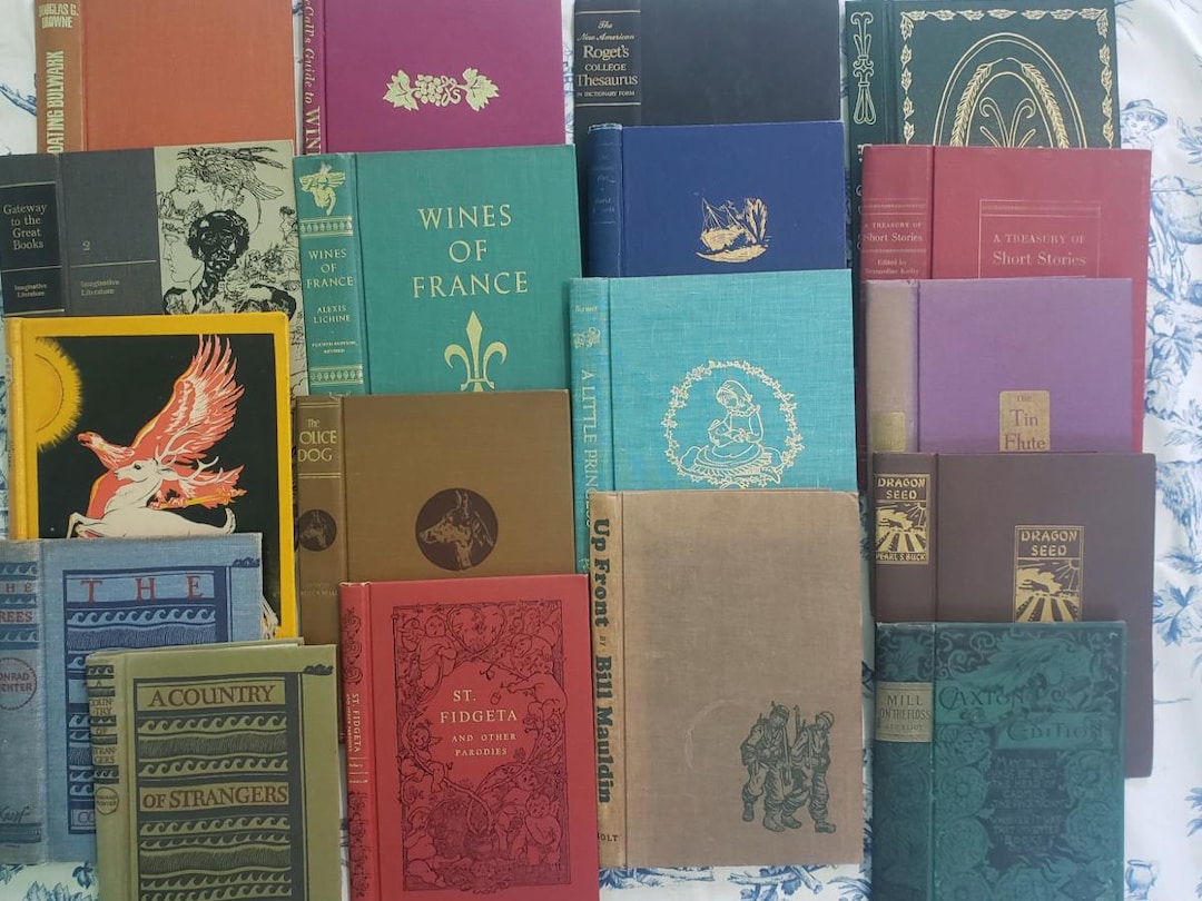 Book Covers - Set #005 - Etsy