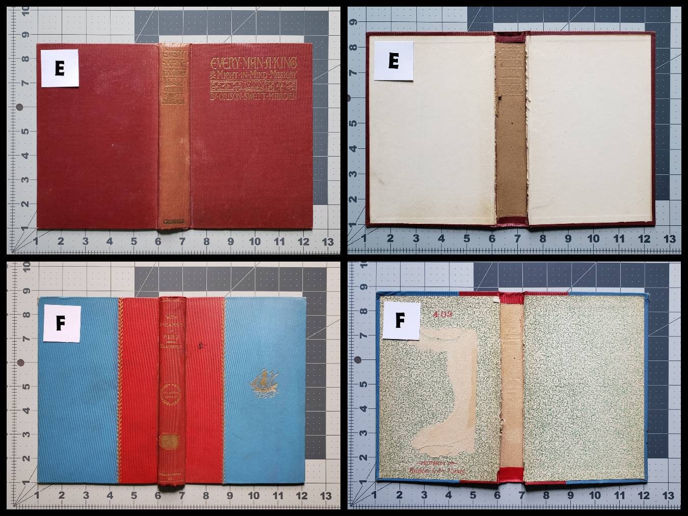 Vintage Book Covers Set 001 - Etsy