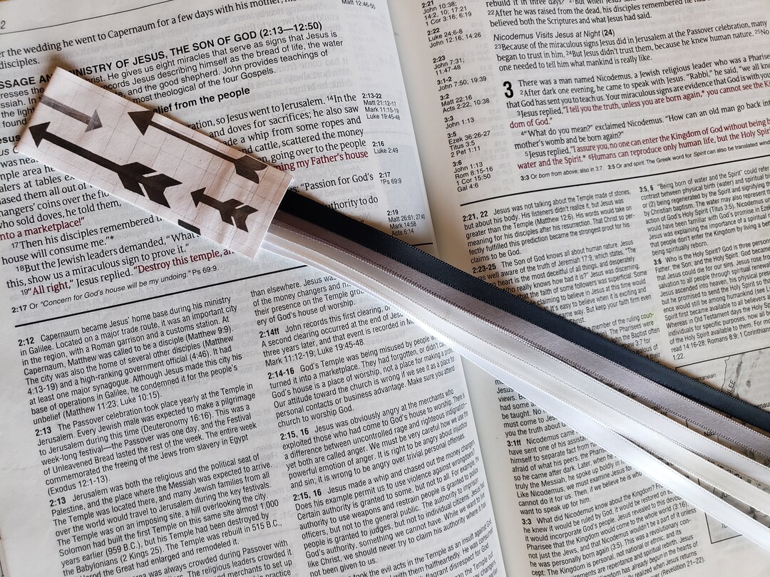 SEEK Bible Bookmark Ribbons/ Multi Page Ribbon Book Marker/ Bible ...