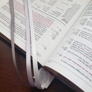 BALANCE Bible Bookmark Ribbons/ Multi Page Ribbon Book Marker/ Bible ...