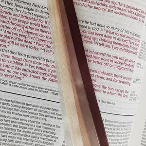 CUSTOM 6 Ribbon Bible Bookmark/ Book Marker Ribbons/ Multi Page Book ...