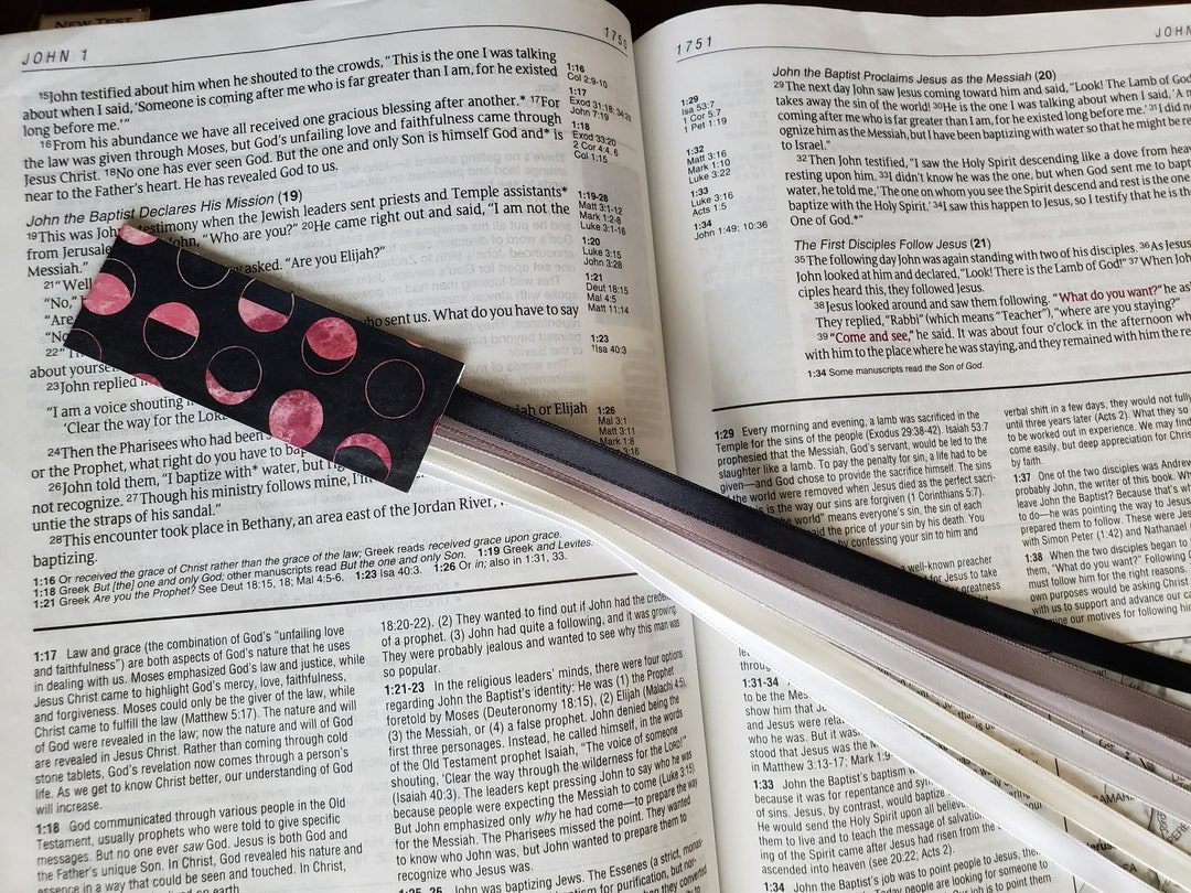 Eclipse Ribbon Bookmark: Multi Page Journal Bible Study Accessory - Etsy