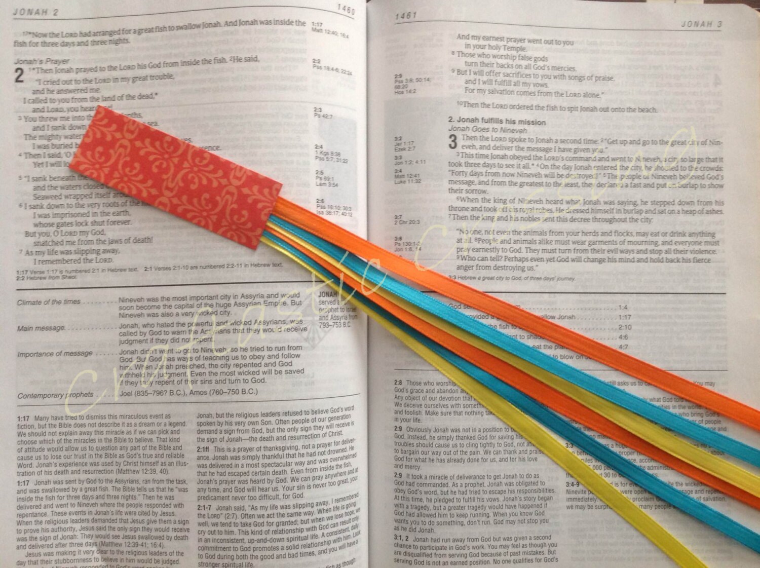 RETRO Bible Bookmark Ribbons/ Multi Ribbon Book Mark/ Perfect - Etsy