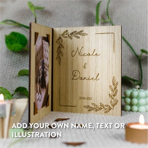 Personalized Memorial Photo Frame With Your Own Engraving - Keep the ...
