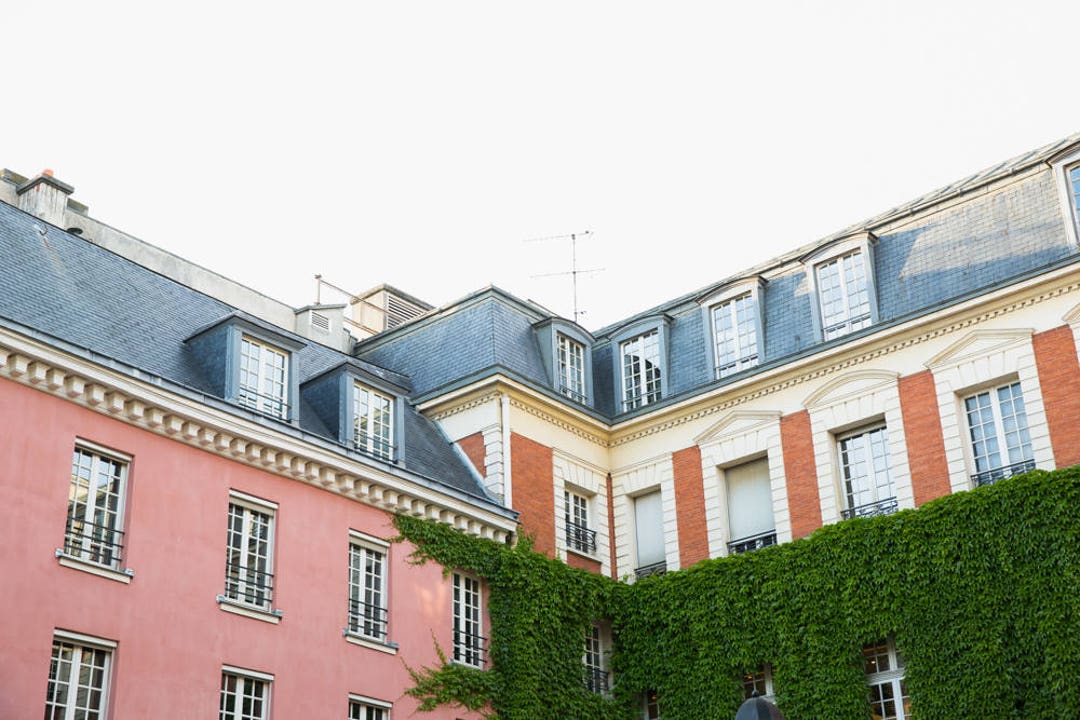 Pink Paris Wall Decor - Paris Architecture Photography Print - Institut ...