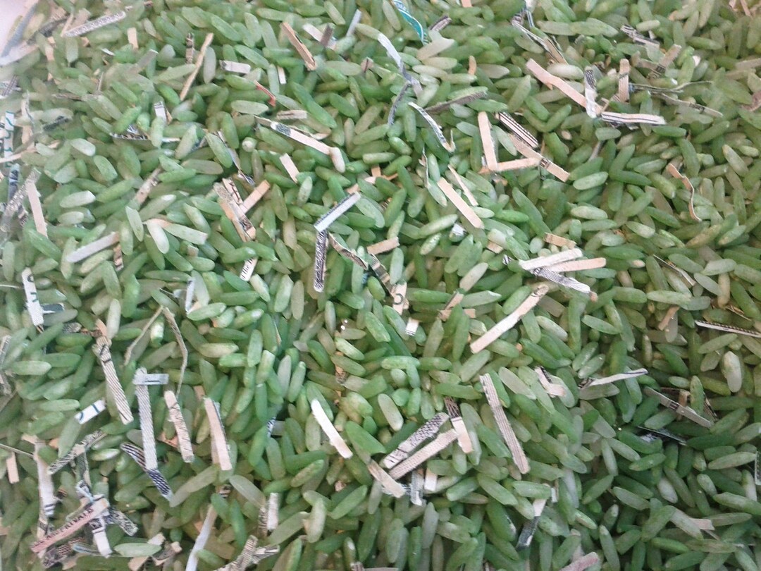 Lucky Green Rice With Shredded Money 1 Ounce - Etsy