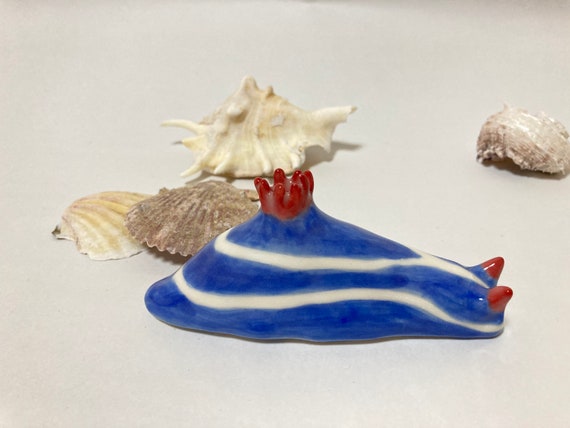 Fine Art Ceramics mini sea slug Nudibranchs Ceramics ceramic sculpture ...