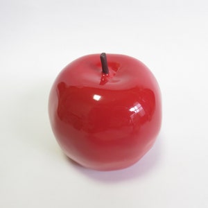 Red Apple, Ceramics and Pottery, Red Apple Sculpture, Ceramic Fruits - Etsy