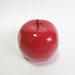 Red Apple Ceramics and Pottery Red Apple Sculpture Ceramic - Etsy