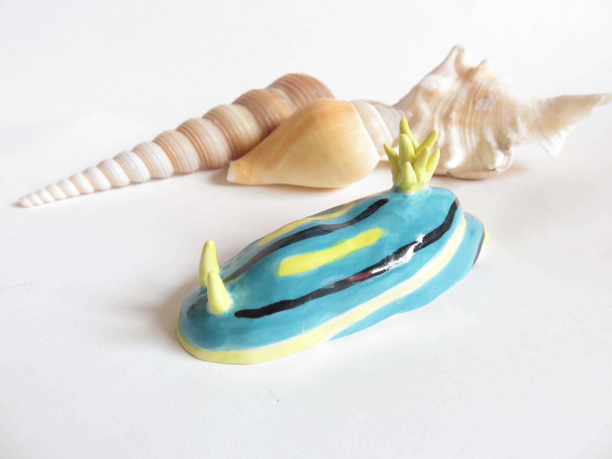 Fine Art Ceramics mini sea slug Nudibranchs Ceramics ceramic sculpture ...