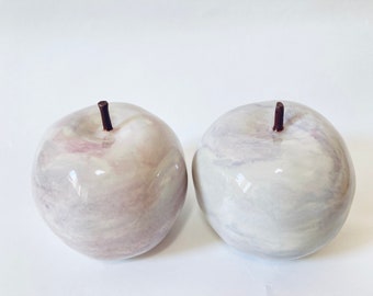 Red Apple Ceramics and Pottery Red Apple Sculpture Ceramic | Etsy