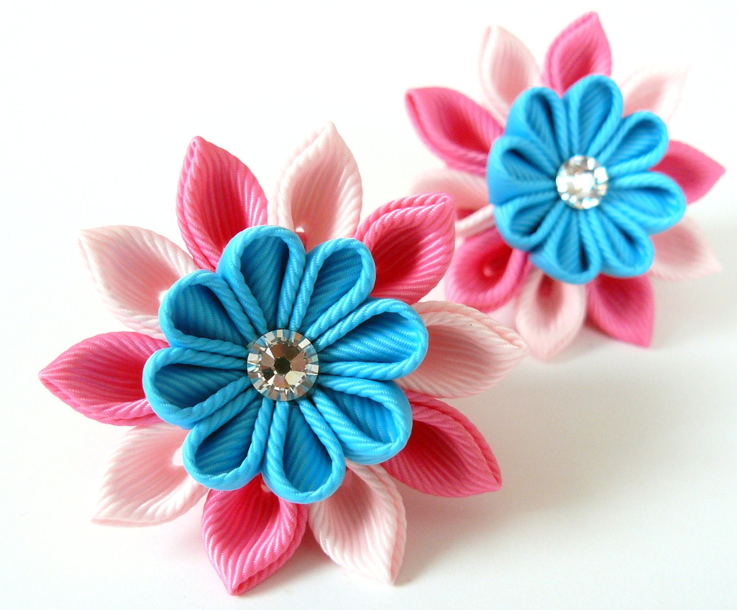 Kanzashi Flower Tutorial