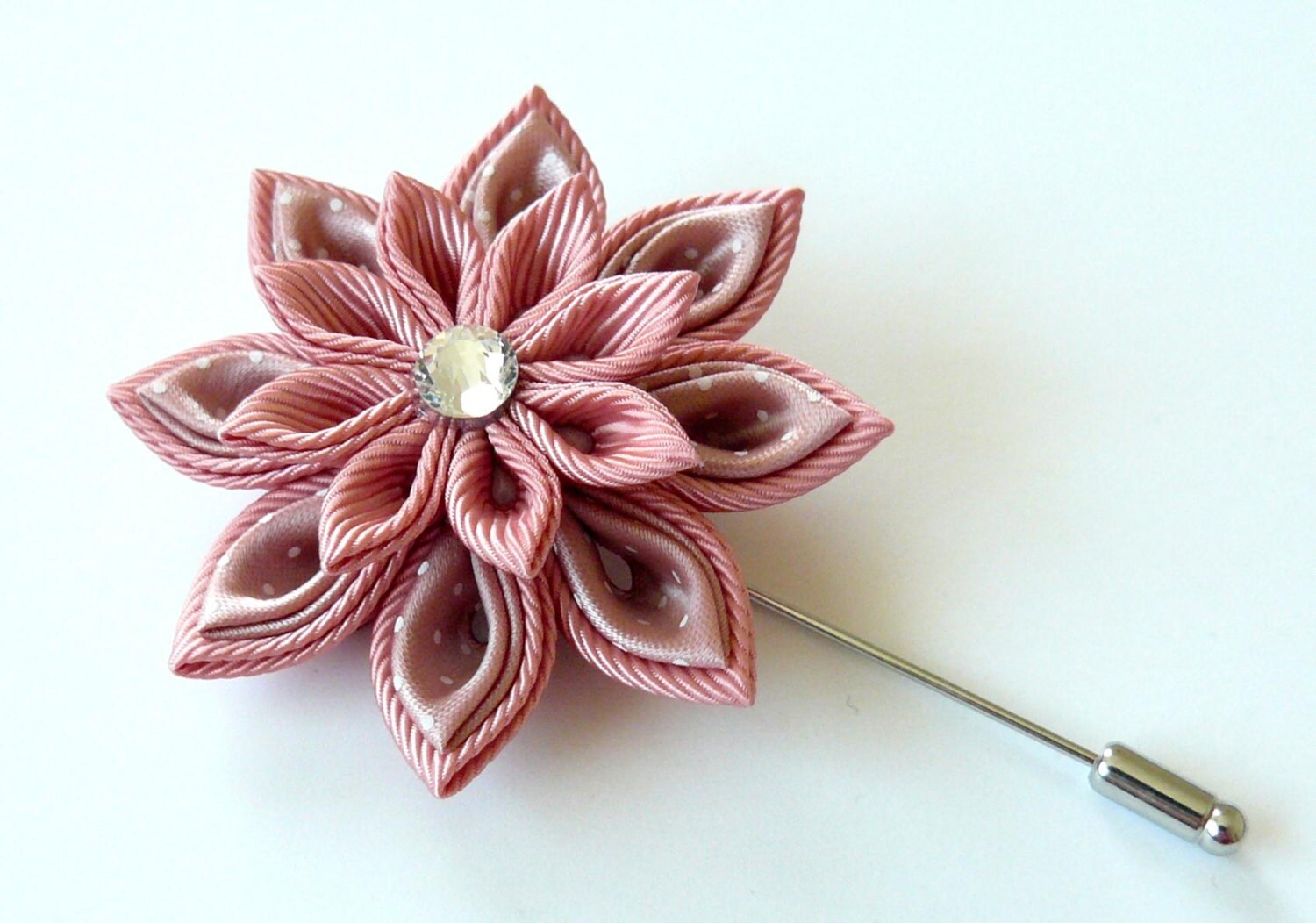 Alfiler de solapa de flores para hombre. Broche de flores de | Etsy