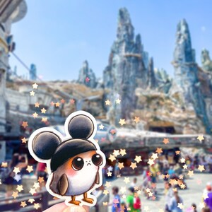 Porg Inspired Vinyl Stickers, Star Wars - Etsy