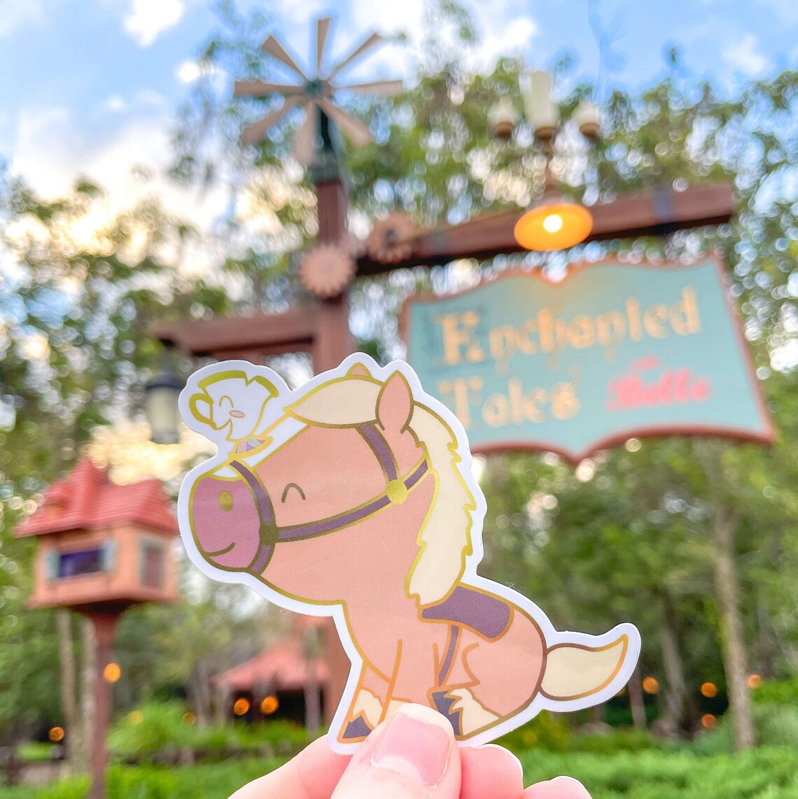 Belle's Buds Vinyl Sticker Beauty and the Beast Disney - Etsy