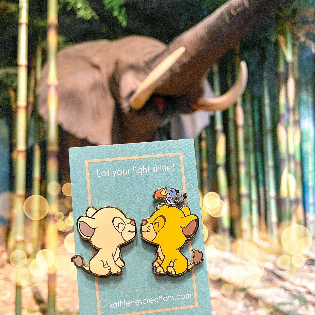 Lion Buddies Pins, Fantasy Pin, Disney Gift for Her, Disney Gift for ...