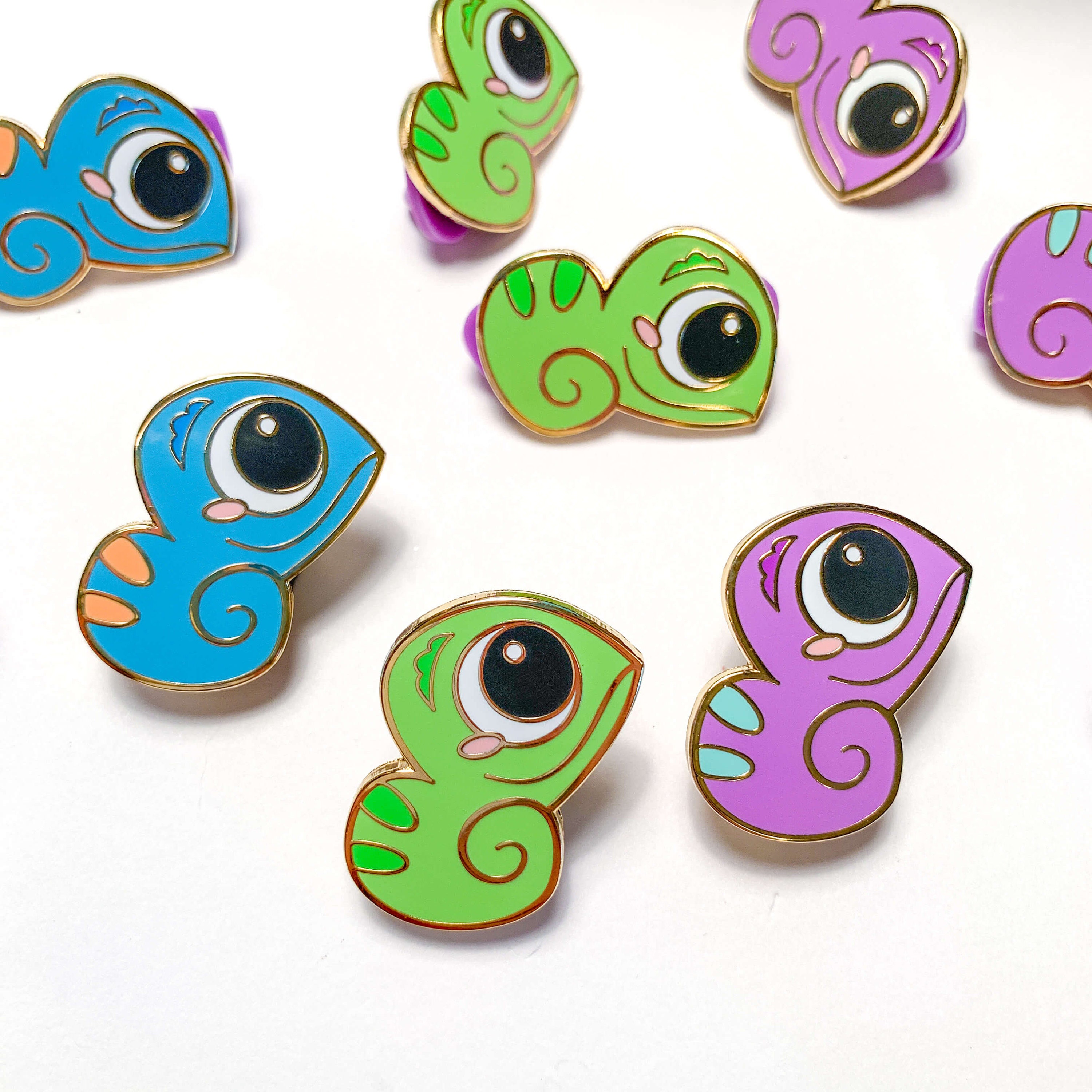 One in a Chameleon Pins Tangled Pins Pascal Pin Rapunzel | Etsy