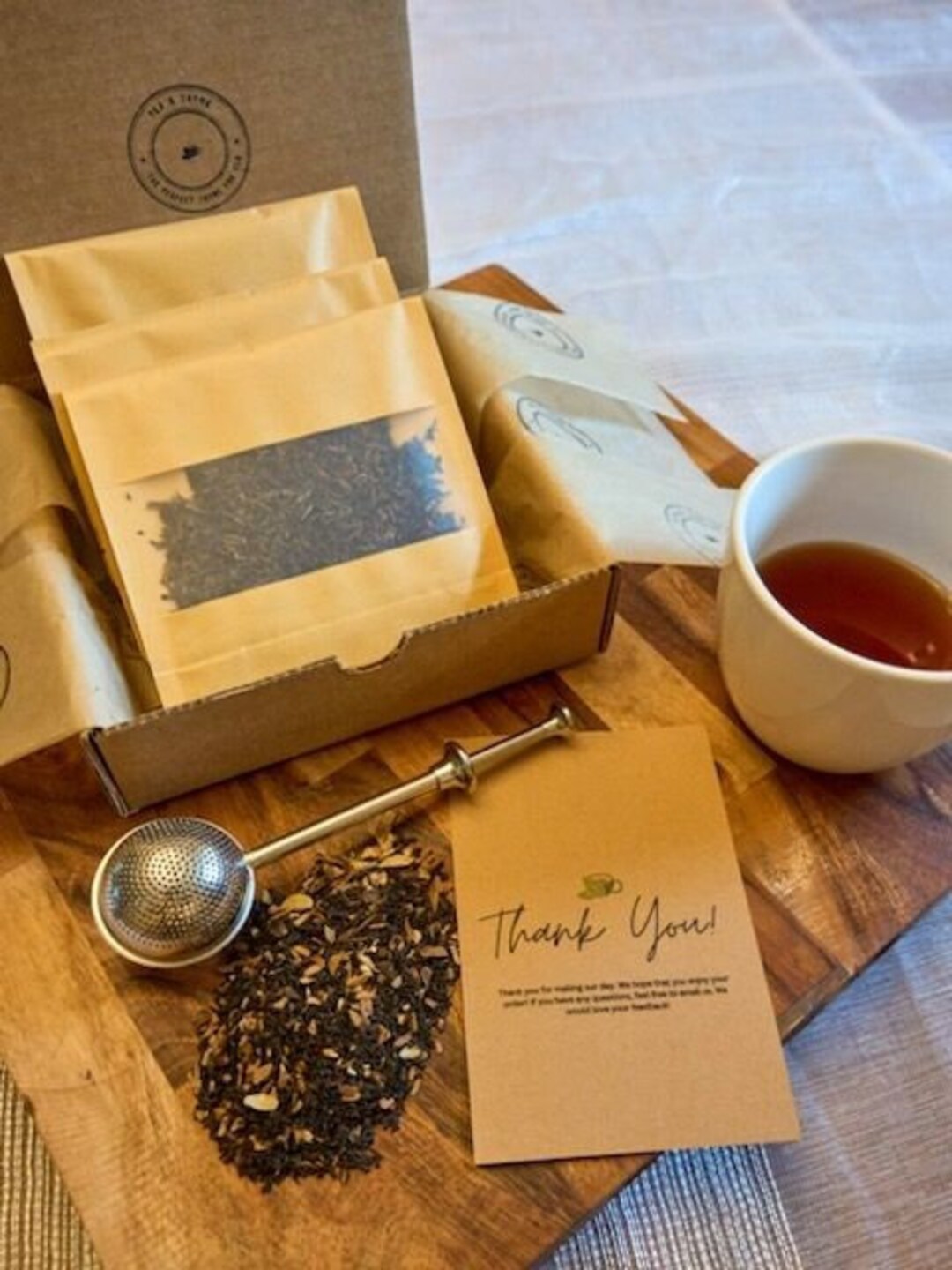 Tea & Thyme - Teas - All Natural Tea - Loose Leaf Tea - Tea Box - Tea ...