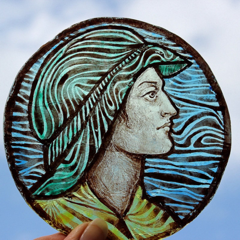 Glass Face - Etsy