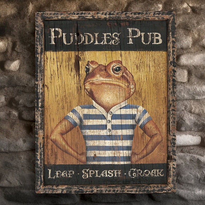 Large Vintage Sign - Etsy