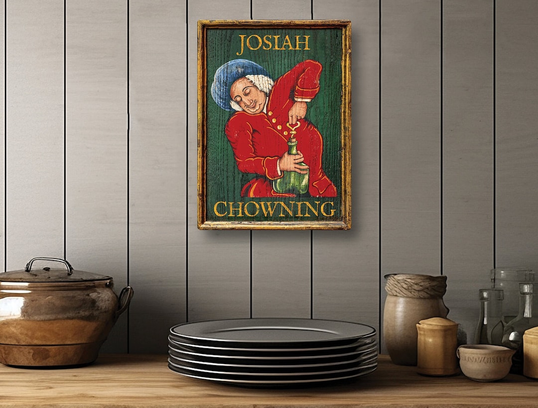 Chowning Tavern Sign Williamsburg Art Pub Sign Tavern Antique Colonial ...