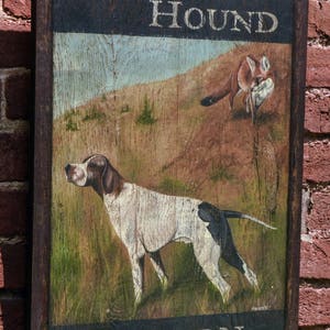 Dog Painting Custom Signs Rustic Paintings Folk Art Wall - Etsy
