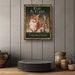 Fox & Hare - Vintage Tavern Sign Fox and Rabbit Art Colonial Decor ...