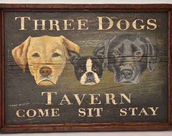 Custom antique & vintage Looking Trade, Tavern Signs, Hand Painted ...