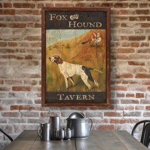 Dog Painting, Custom Signs, Rustic Paintings, Folk Art, Wall Art ...