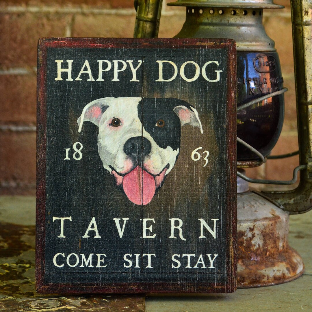 Dog Portrait, Custom Signs, Rustic Paintings, Folk Art, Wall Art ...