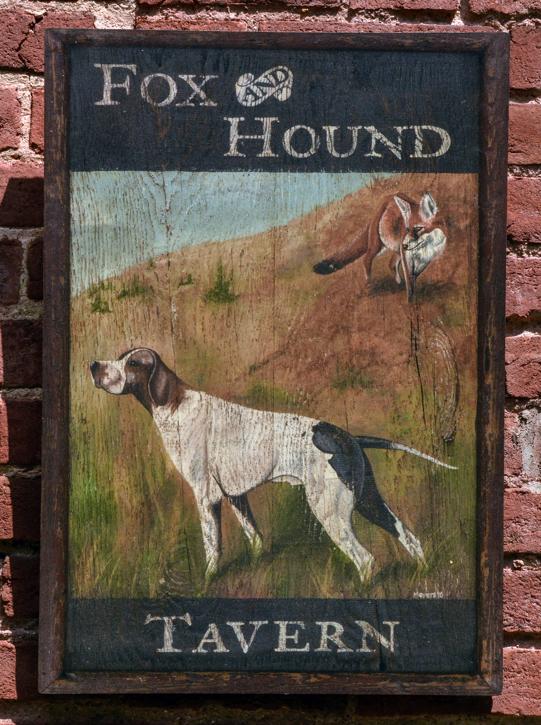 Dog Painting Custom Signs Rustic Paintings Folk Art Wall | Etsy