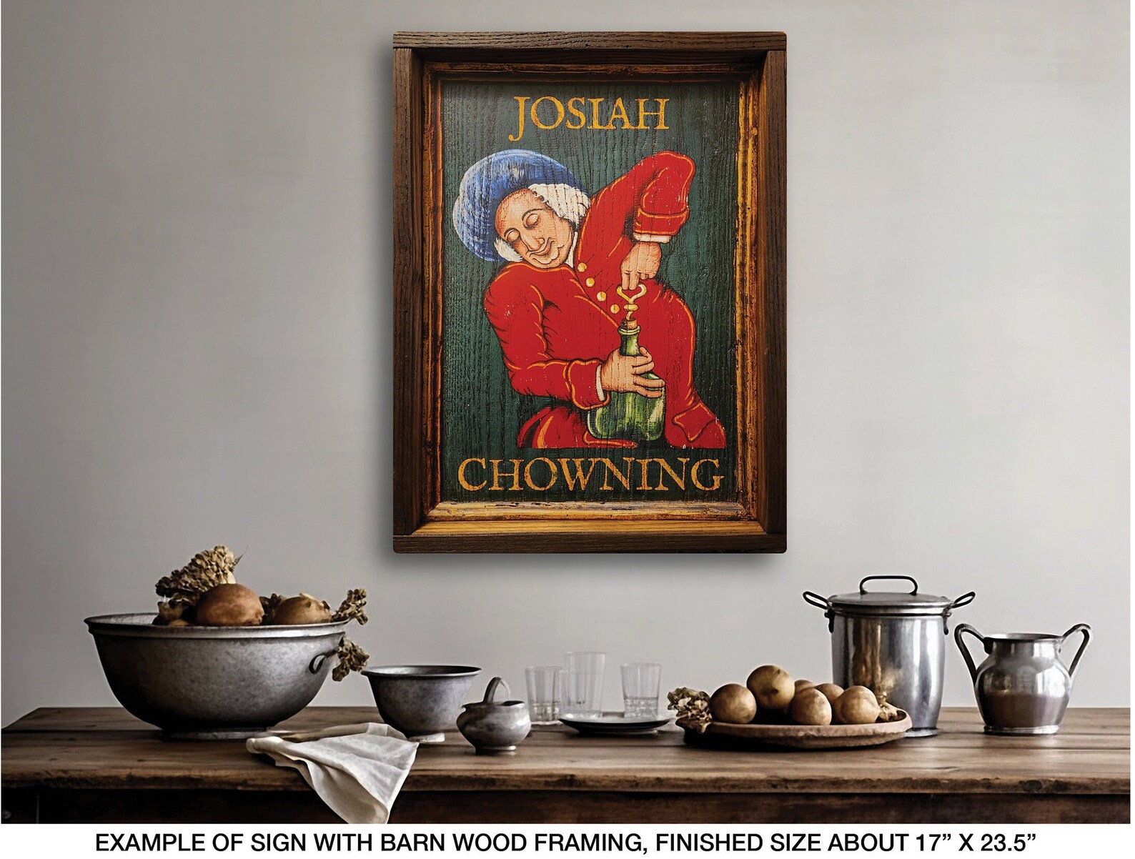 Chowning Tavern Sign Williamsburg Art Pub Sign Tavern Antique - Etsy