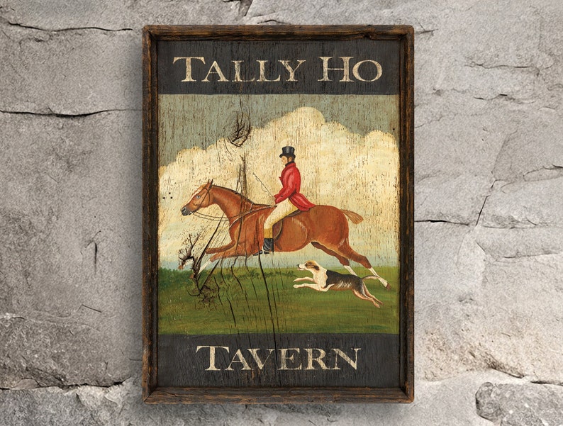 Antique Looking Trade Tavern Sign With 19th Century Look - Etsy