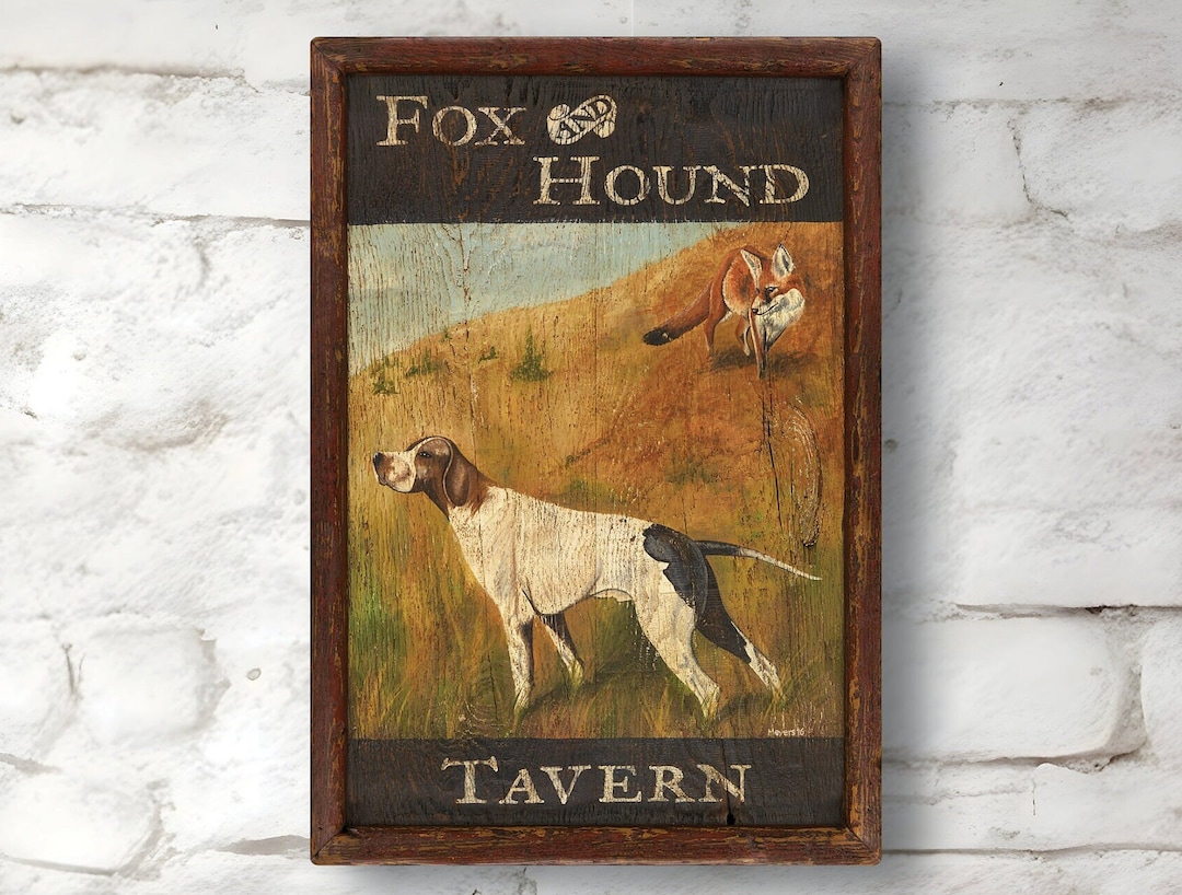 Dog Painting, Custom Signs, Rustic Paintings, Folk Art, Wall Art ...