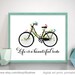 Life is a Beautiful Ride, Digital Art Print, Printable Wall Art, 8x10 ...