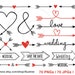 70 Wedding Clip Art, Arrow Clipart, Wedding Invitation, Aztec, Tribal ...