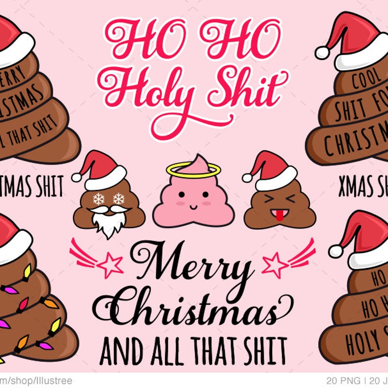 Poop Emoji Santa Hat - Etsy