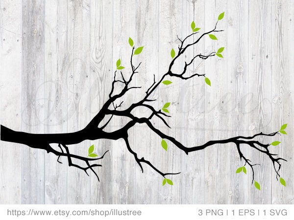 Tree Branch SVG File for Family Tree Wedding Tree - Etsy Canada