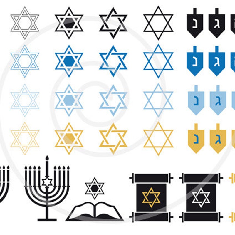 Jewish Clip Art - Etsy