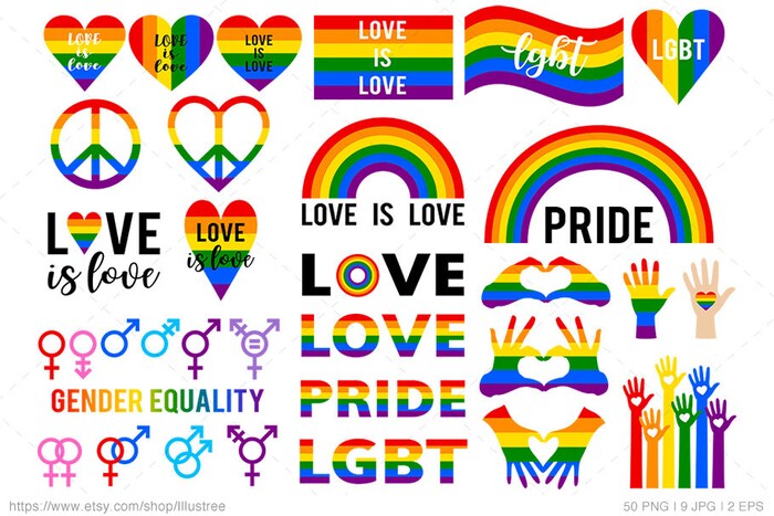 Lgbt Clipart - Etsy